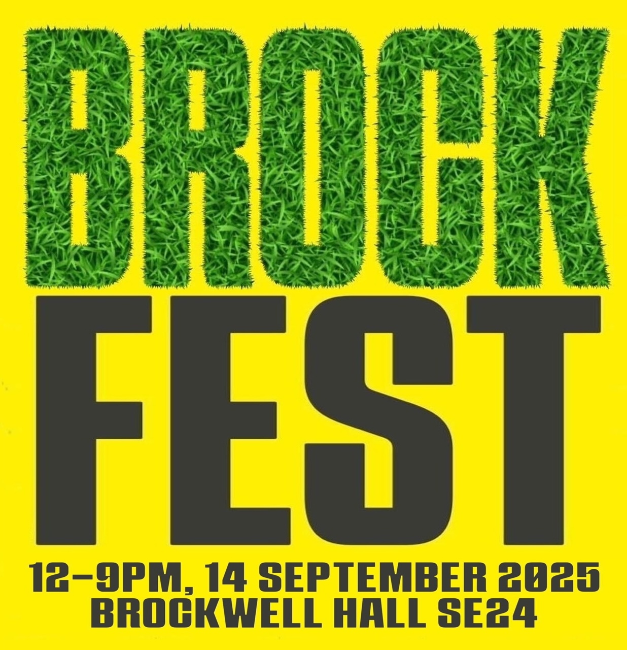 Brockfest | Sunday 14th September 2025